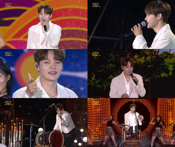 '장구의 신' 가수 박서진, '열린음악회'에서 선보인 본업 모먼트