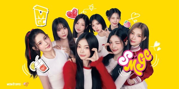 메가MGC커피와 SM, 하츠투하츠 콜라보로 'SMGC 캠페인' 첫 론칭